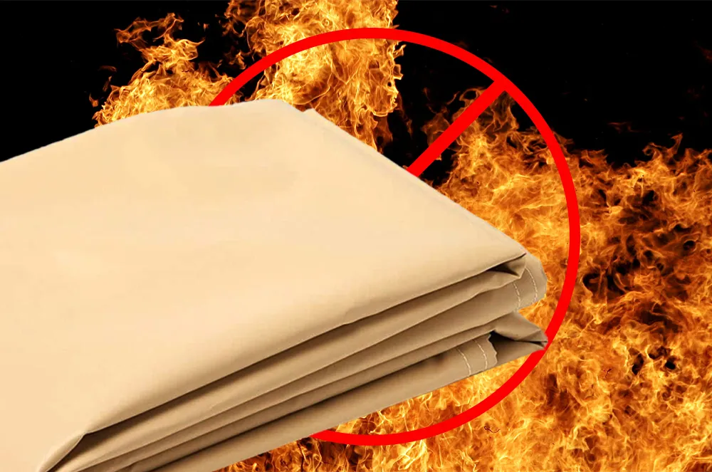 PVC Tarpaulin Fire Retardant Standards.