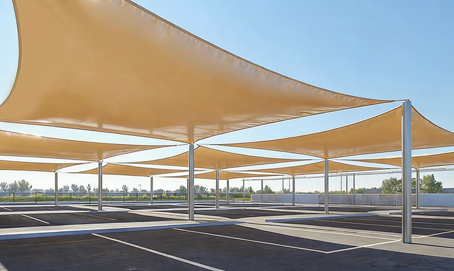 Parking Lot Shade Sail Fabrics - LonaTarp®
